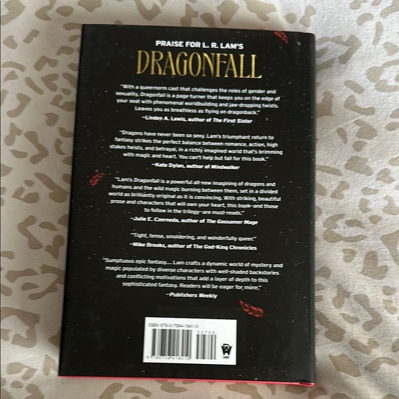 Barnes & Noble | Other | Dragonfall By L R Lam Book | Poshmark